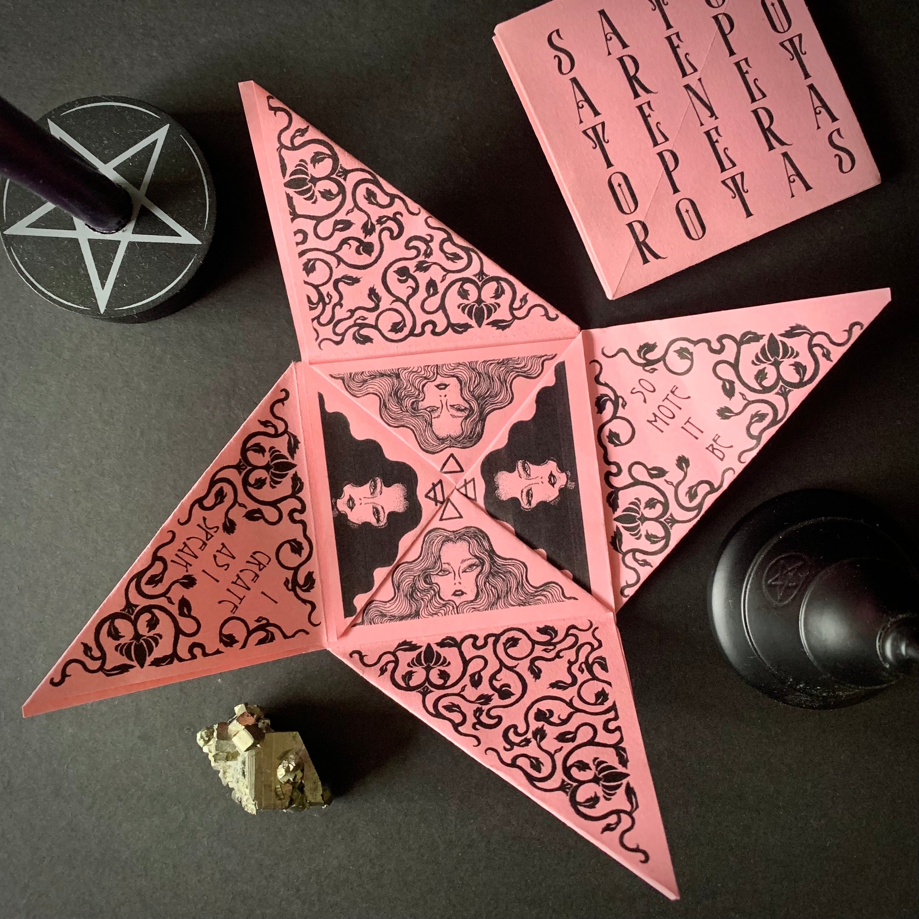 VICTORIAN PUZZLE PURSE ORIGAMI [PRINTABLE] – melancholymemento